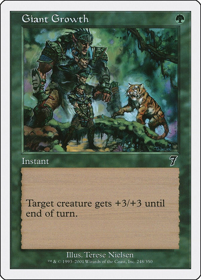 Giant Growth - 7th Edition - Magic: The Gathering