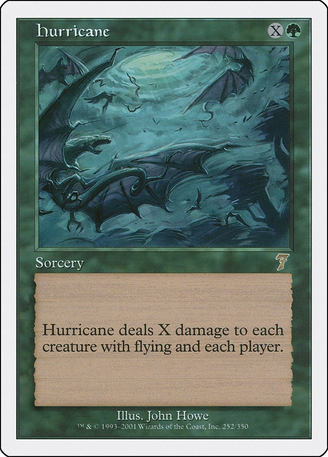 Hurricane - 7th Edition - Magic: The Gathering