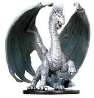 Large Silver Dragon - Archfiends - D & D Miniatures