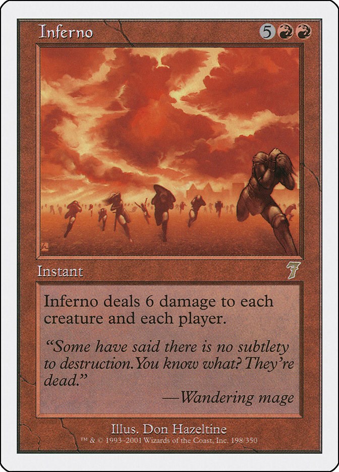 Inferno - 7th Edition - Magic: The Gathering