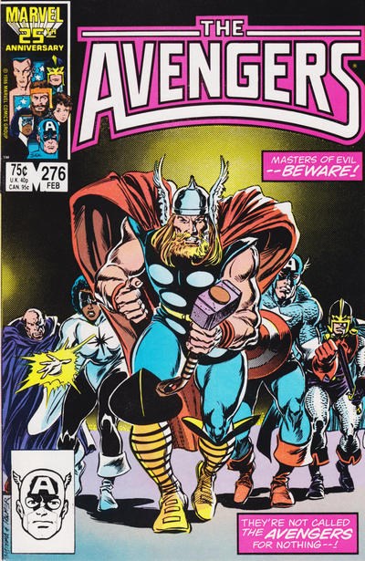 The Avengers #276 (Direct) - The Avengers (1963 Series) - Marvel Comics