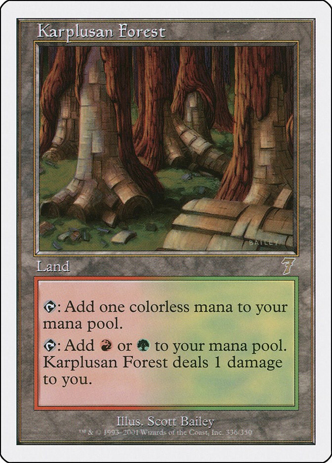 Karplusan Forest - 7th Edition - Magic: The Gathering