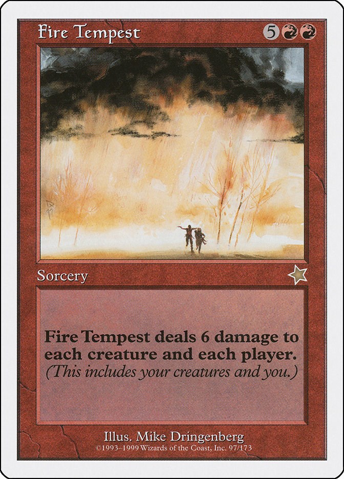Fire Tempest - Starter 1999 - Magic: The Gathering