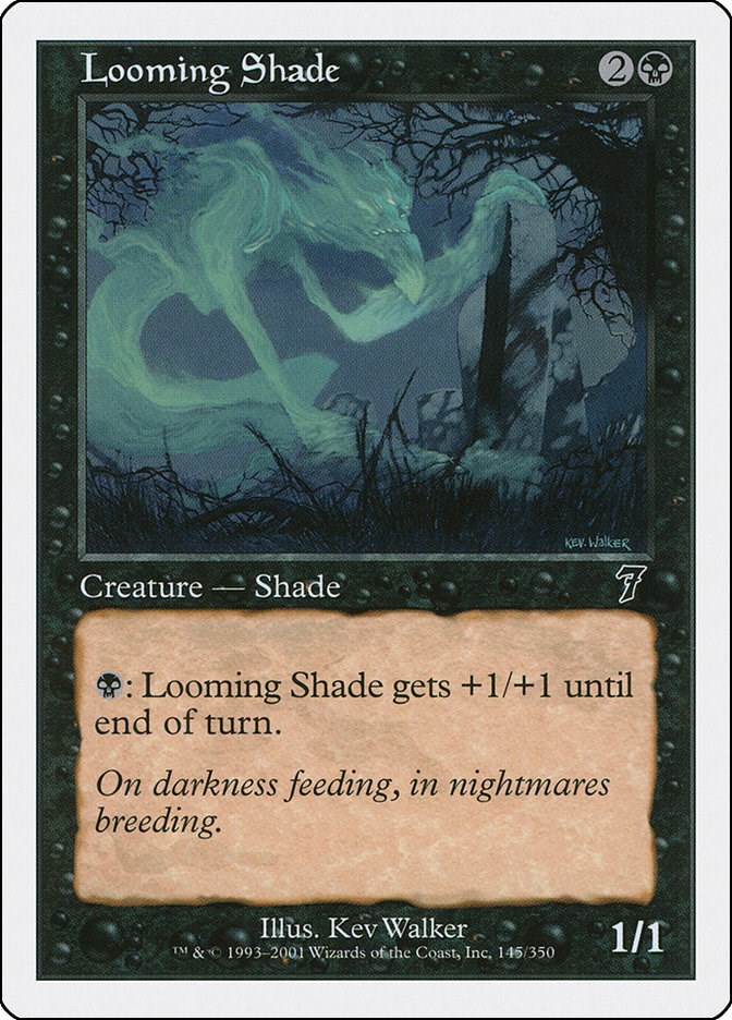 Looming Shade - 7th Edition - Magic: The Gathering
