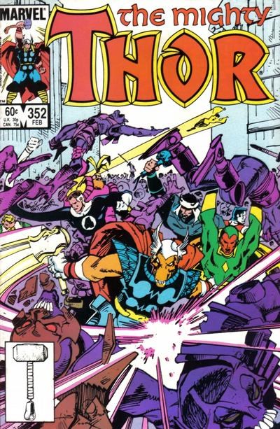 Thor #352 (Direct) - Thor (1966 Series) - Marvel Comics