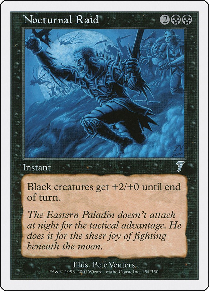 Nocturnal Raid - 7th Edition - Magic: The Gathering