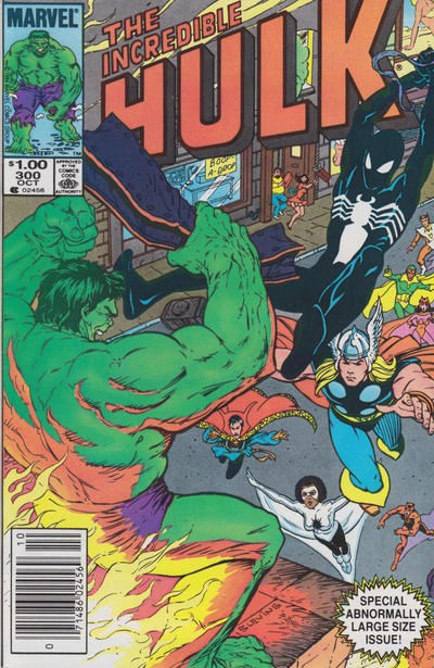 The Incredible Hulk #300 (Newsstand) - The Incredible Hulk (1968 Series ...