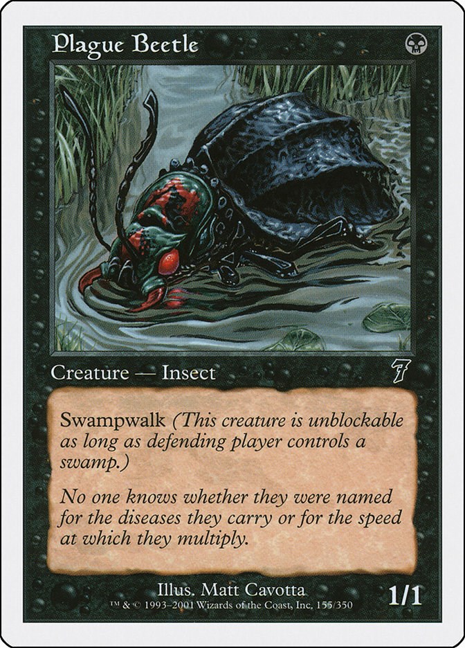 Plague Beetle - 7th Edition - Magic: The Gathering