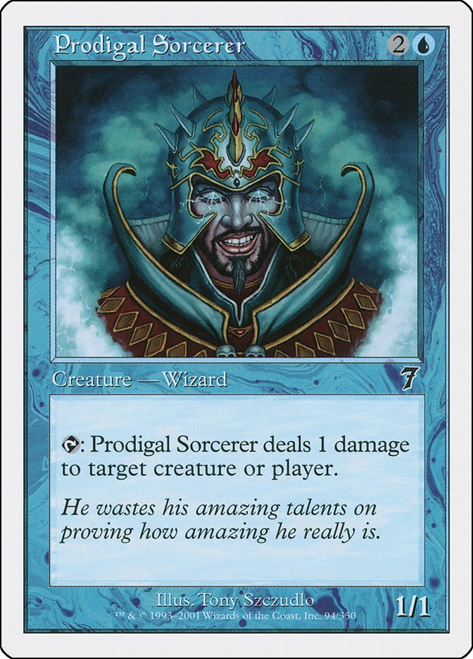 Prodigal Sorcerer - 7th Edition - Magic: The Gathering