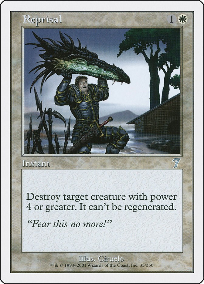 Reprisal - 7th Edition - Magic: The Gathering
