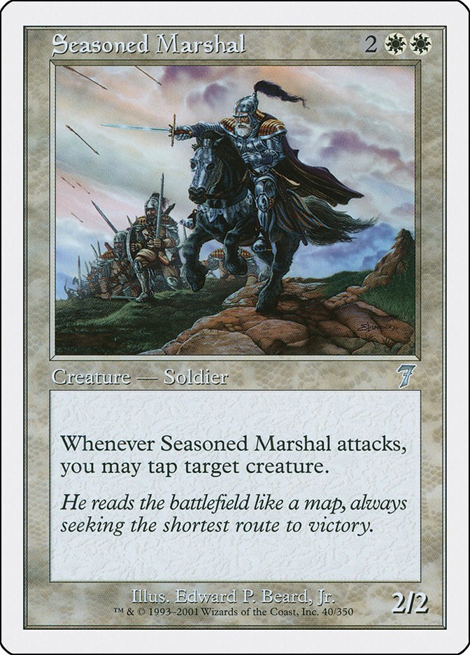 Seasoned Marshal - 7th Edition - Magic: The Gathering