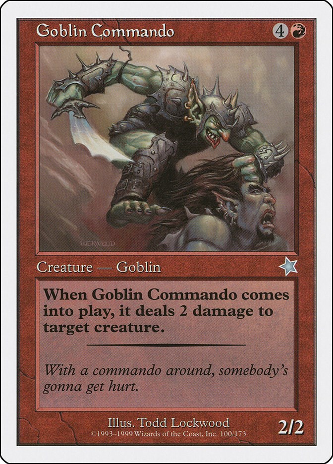 Goblin Commando - Starter 1999 - Magic: The Gathering
