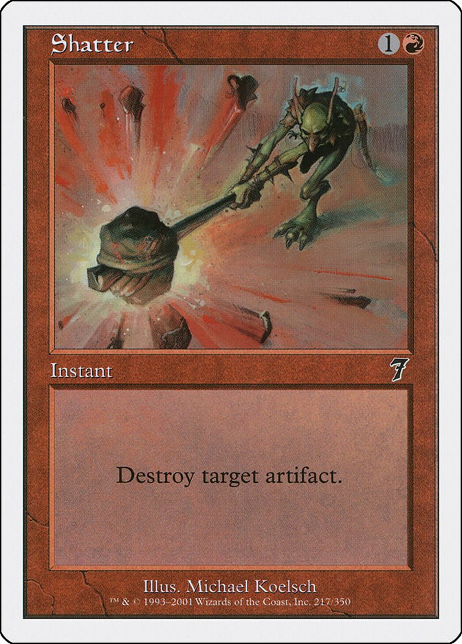 Shatter - 7th Edition - Magic: The Gathering