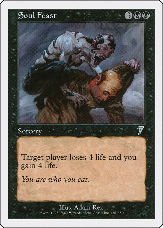 Soul Feast - 7th Edition - Magic: The Gathering