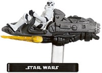Stormtrooper on Repulsor Sled - Alliance & Empire - Star Wars Miniatures