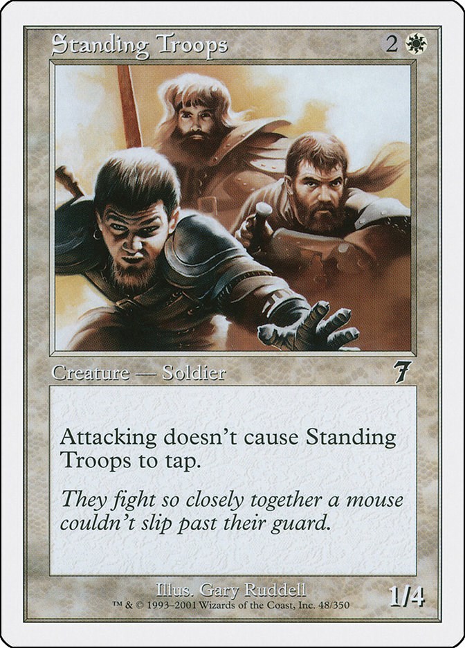 Standing Troops - 7th Edition - Magic: The Gathering