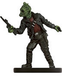 Rodian Blaster-for-Hire - Legacy of the Force - Star Wars Miniatures