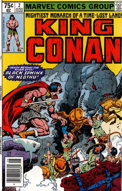 King Conan #2 (Newsstand) - King Conan (1980 Series) - Marvel Comics