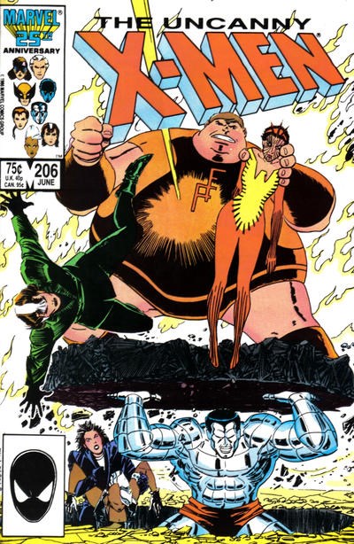 The Uncanny X-Men #206 (Direct) - The Uncanny X-Men (1981 Series ...