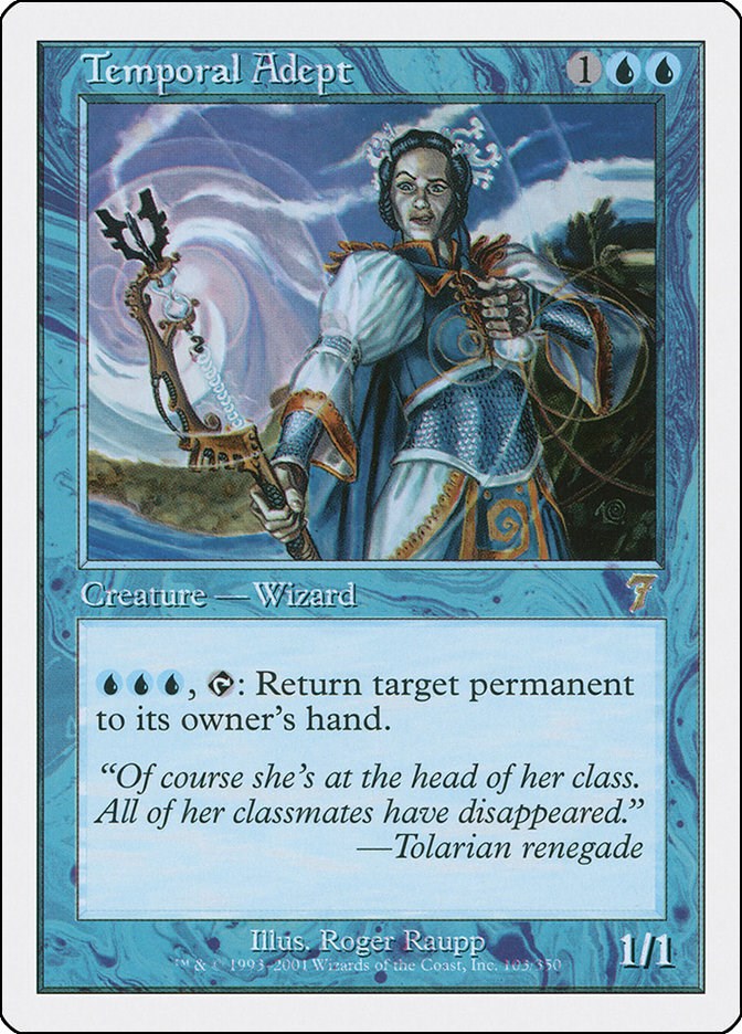 Temporal Adept - 7th Edition - Magic: The Gathering