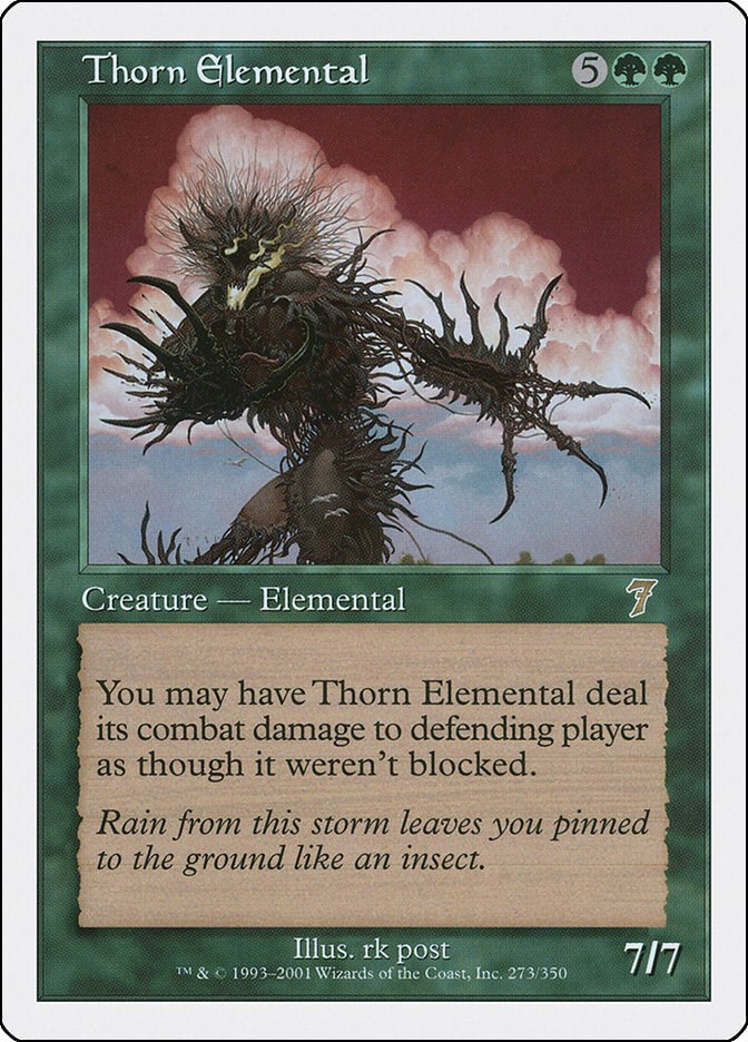 Thorn Elemental - 7th Edition - Magic: The Gathering