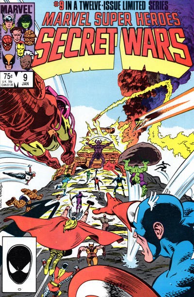 Marvel Super-Heroes Secret Wars #9 (Direct) - Marvel Super-Heroes ...