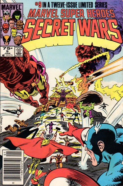 Marvel Super-Heroes Secret Wars #9 (Newsstand) - Marvel Super-Heroes ...