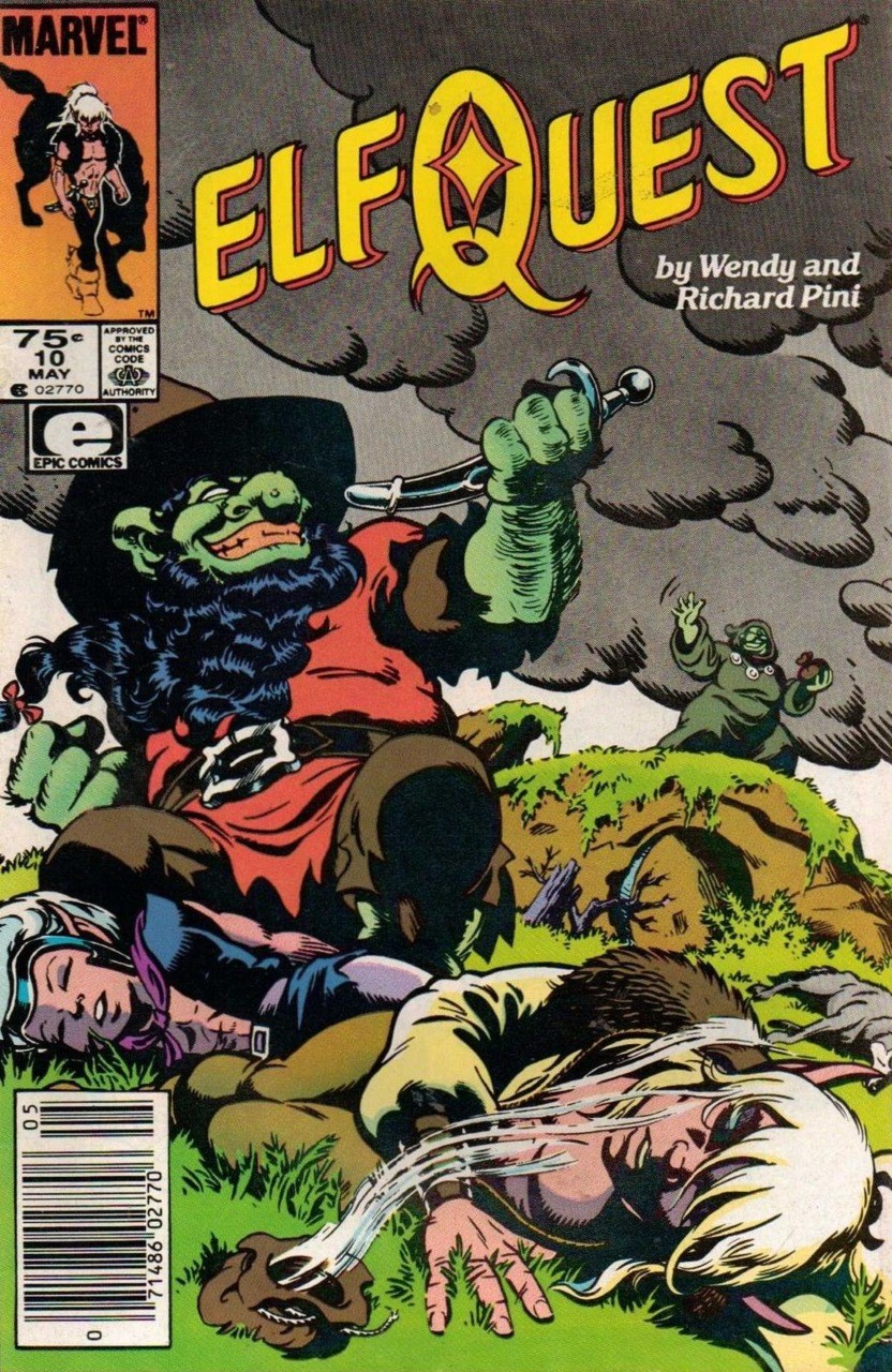 ElfQuest #10 (Newsstand) - ElfQuest (1985 Series) - Marvel Comics
