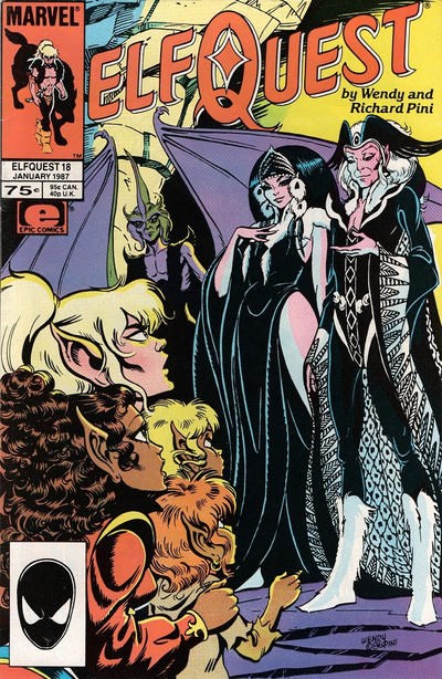 ElfQuest #18 (Direct) - ElfQuest (1985 Series) - Marvel Comics