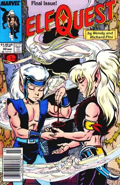 ElfQuest #32 (Newsstand) - ElfQuest (1985 Series) - Marvel Comics