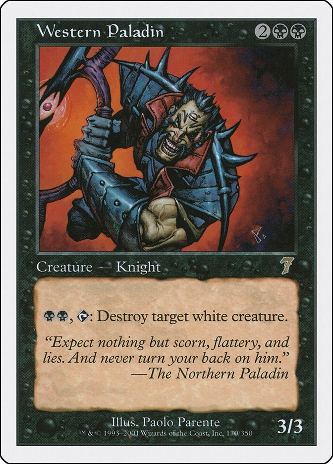 Western Paladin - 7th Edition - Magic: The Gathering