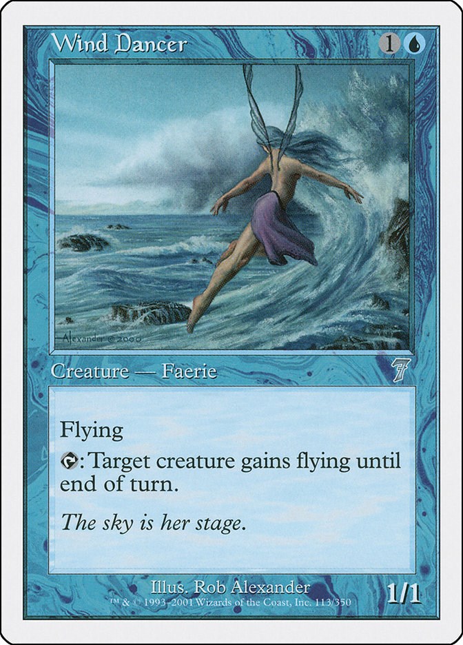 Wind Dancer - 7th Edition - Magic: The Gathering