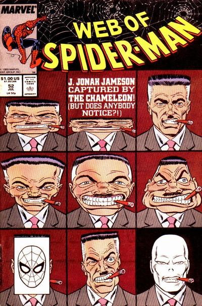 Web of Spider-Man #52 (Direct) - Web of Spider-Man (1985 Series ...