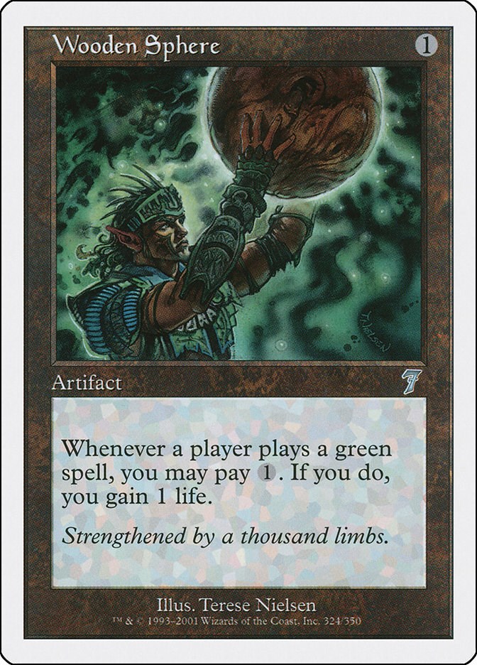 Wooden Sphere - 7th Edition - Magic: The Gathering