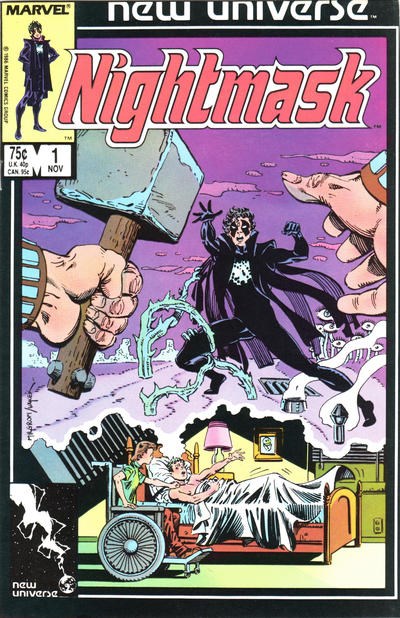 Nightmask #1 (Direct) - Nightmask (1986 Series) - Marvel Comics
