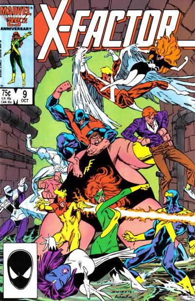 X-Factor #9 (Direct) - X-Factor (1986 Series) - Marvel Comics