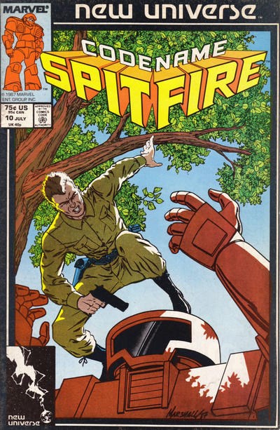 Codename: Spitfire #10 (Direct) - Codename: Spitfire (1987 Series ...