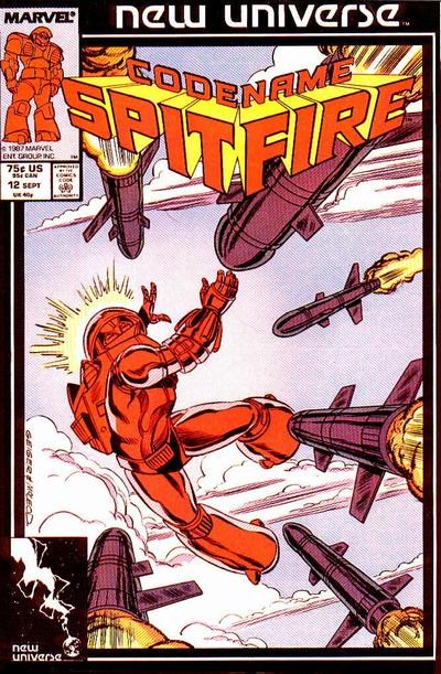 Codename: Spitfire #12 (Direct) - Codename: Spitfire (1987 Series ...