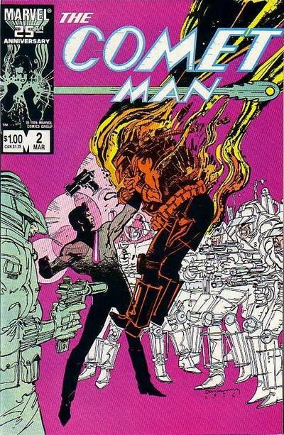 Comet Man #2 - Comet Man (1987 Series) - Marvel Comics