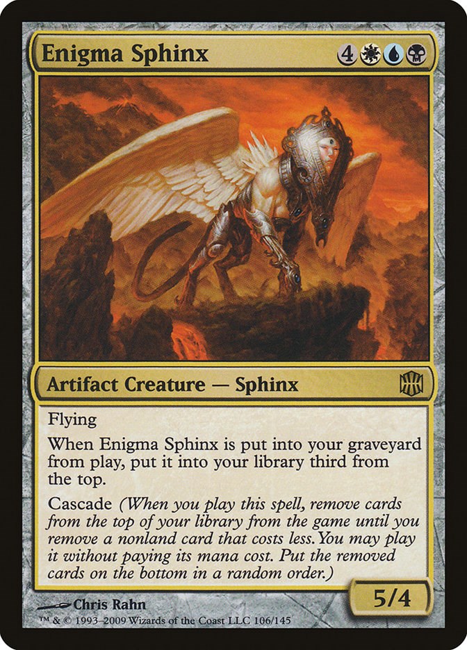 Enigma Sphinx - Alara Reborn - Magic: The Gathering