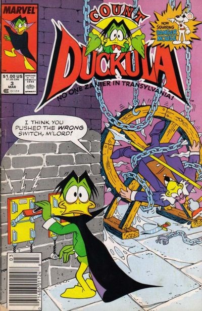 Count Duckula #3 - Count Duckula (1988 Series) - Marvel Comics