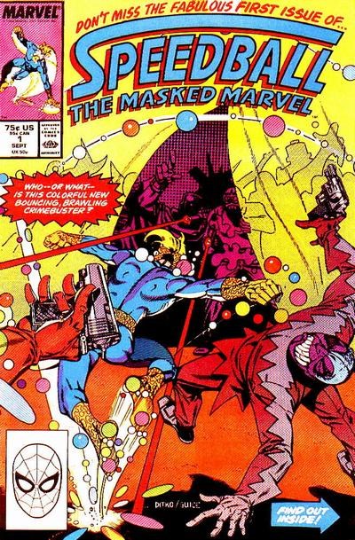 Speedball #1 (Direct) - Speedball (1988 Series) - Marvel Comics