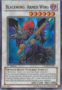 Blackwing Armed Wing - Raging Battle - YuGiOh