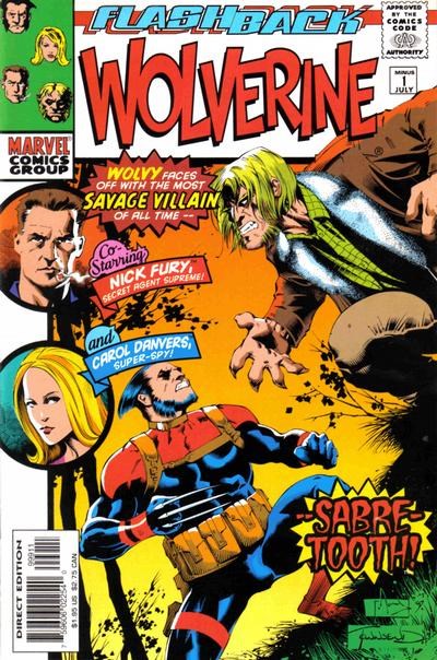 Wolverine #-1 (Direct Edition) - Wolverine (1988 Series) - Marvel Comics