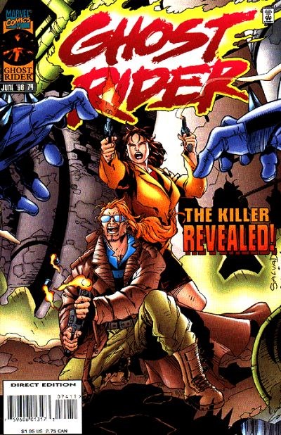 Ghost Rider #74 (Direct Edition) - Ghost Rider (1990 Series) - Marvel ...