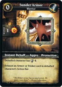 Sunder Armor - Spoils of War - World of Warcraft Miniatures
