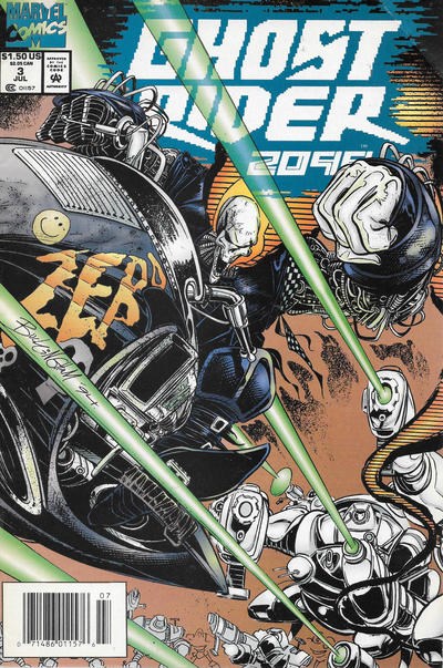 Ghost Rider 2099 #3 (Newsstand) - Ghost Rider 2099 (1994 Series ...