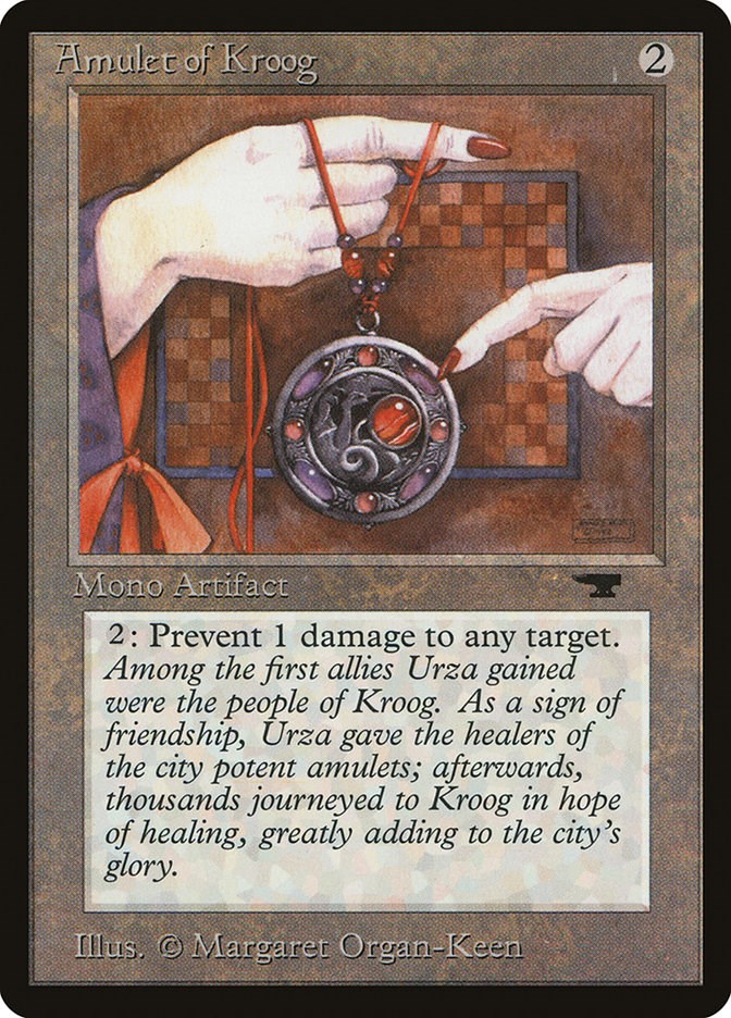 Amulet of Kroog - Antiquities - Magic: The Gathering
