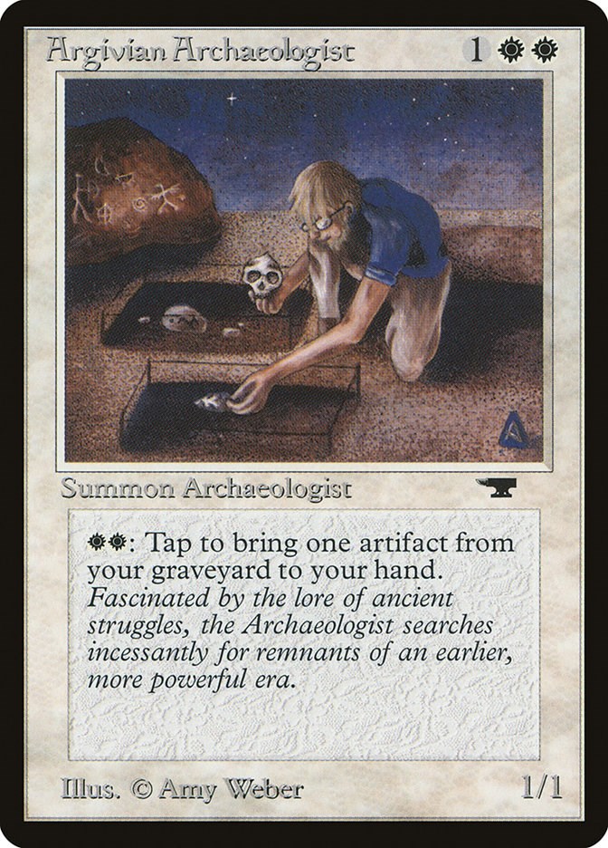 Argivian Archaeologist - Antiquities - Magic: The Gathering