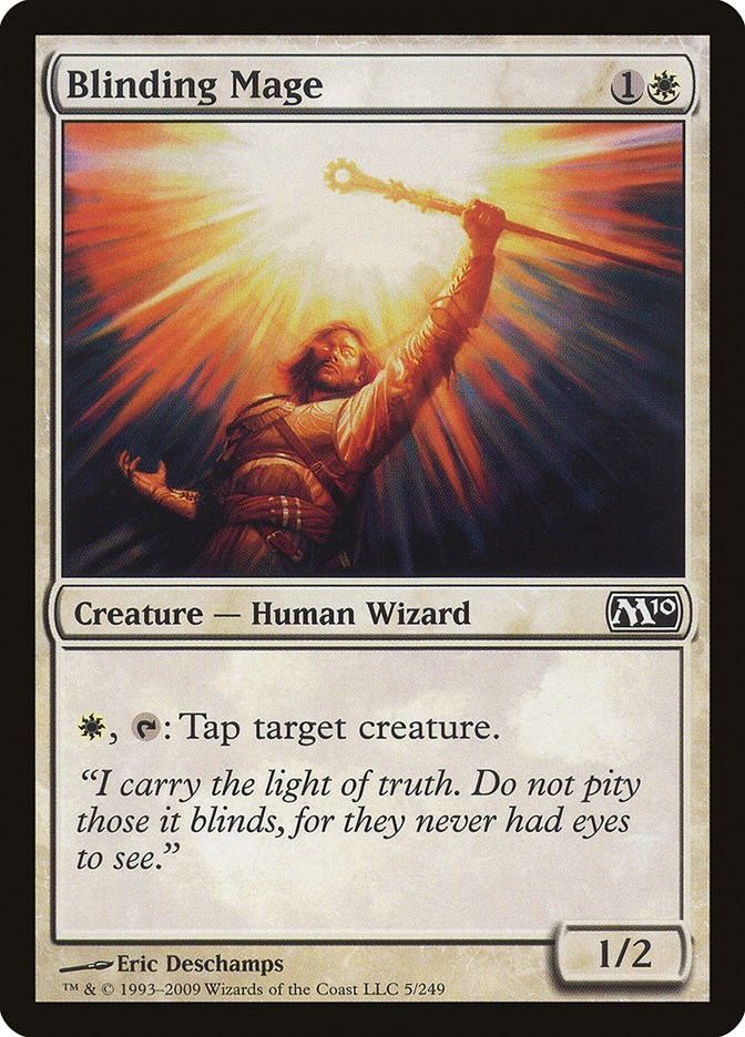Blinding Mage - Magic 2010 (M10) - Magic: The Gathering